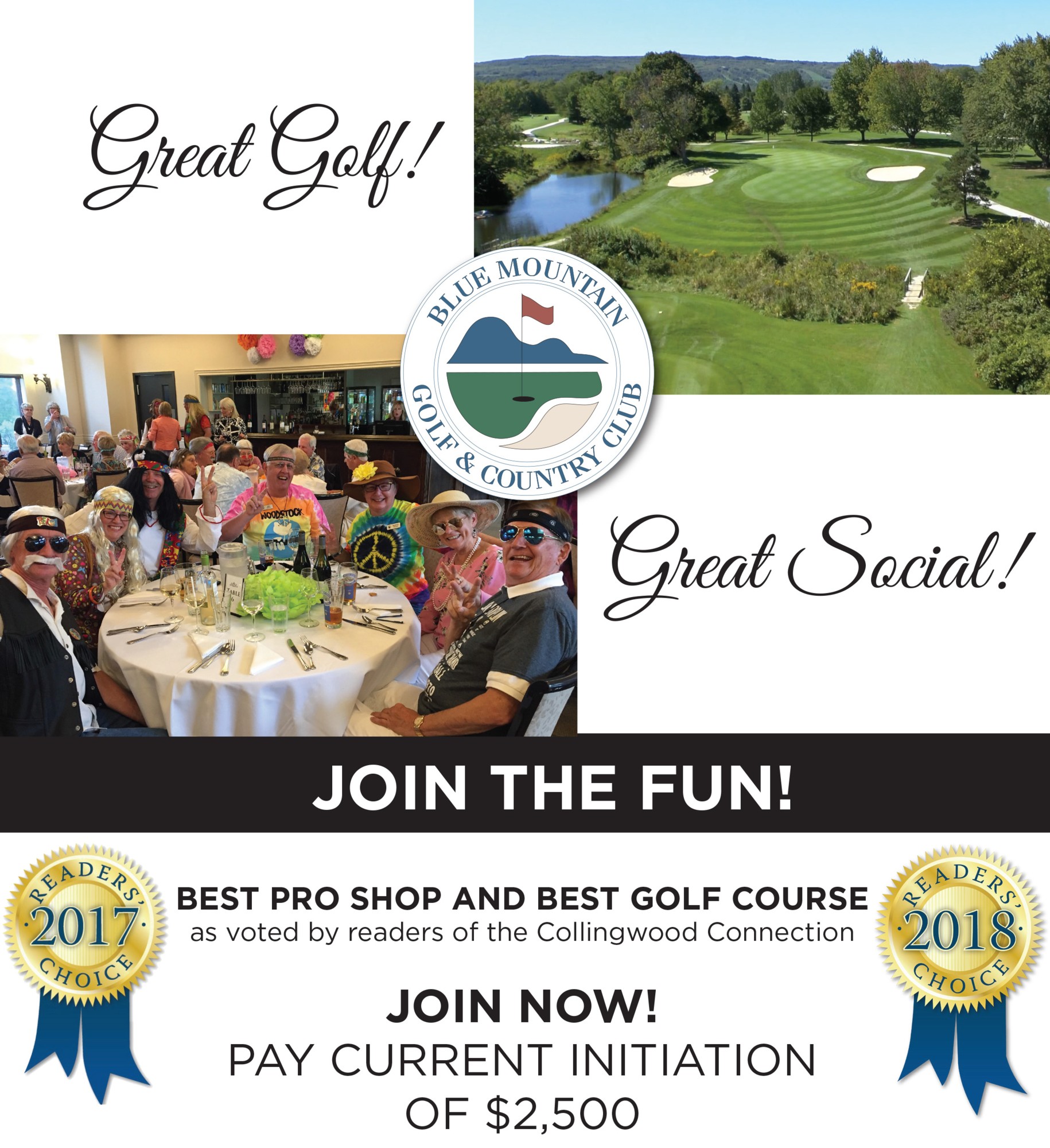 Blue Checks all of the Membership Boxes - Blue Mountain Golf & Country Club